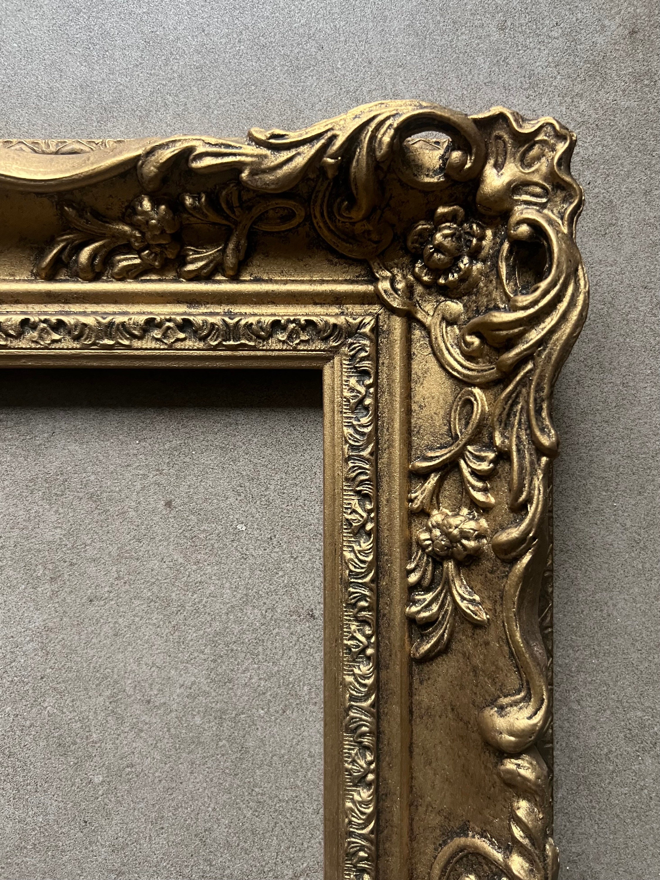 Swept 3 Antique Style Gold Frame SR Any Size, Please Specify Exact ...