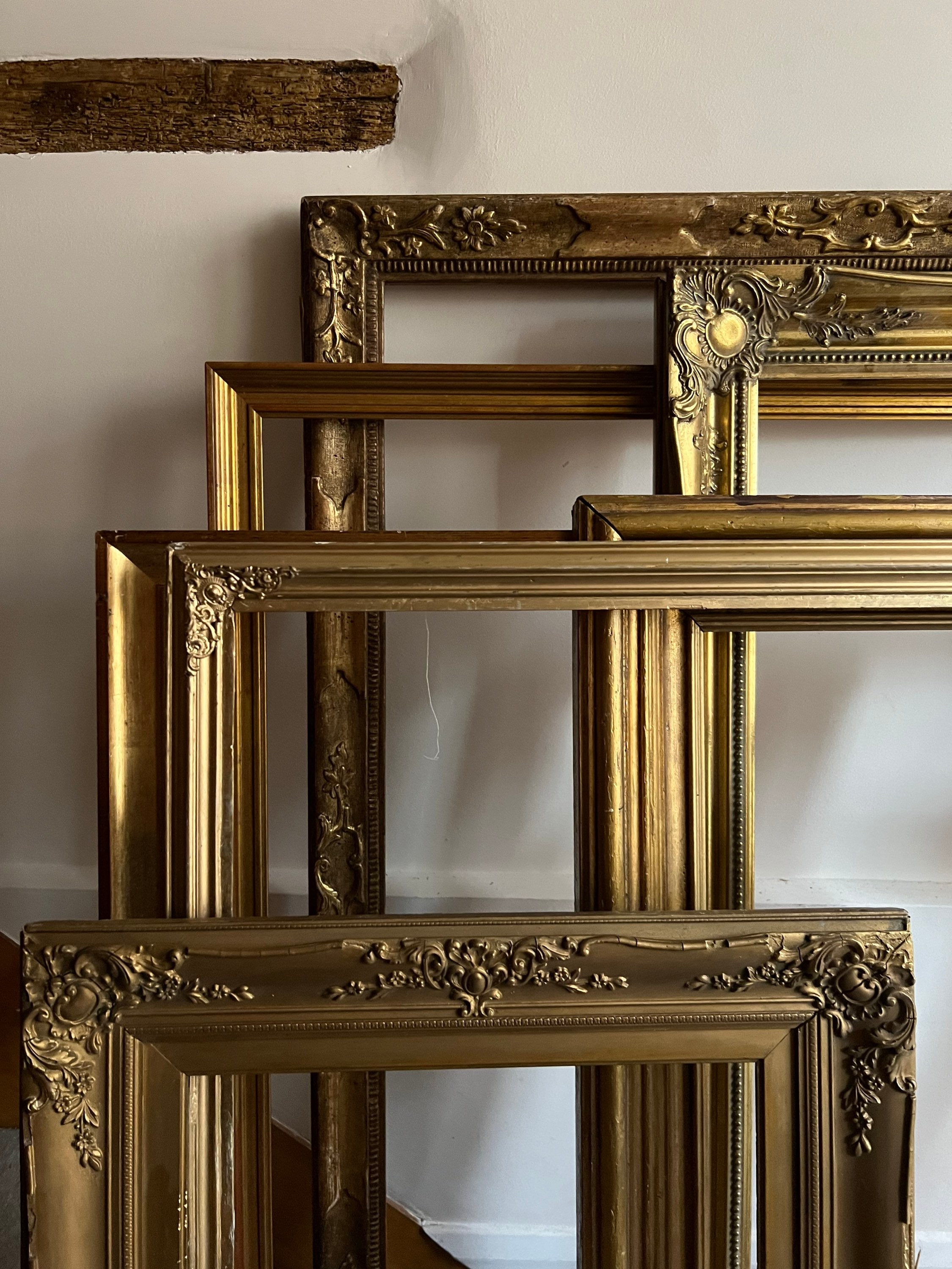 1 X Large Gilt Frame Decorative Frame / Gilt Frame / Ornate - Etsy UK