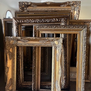 1-3 Pcs Gold Picture Frames / Ornate Gold Frames / Gallery Wall Frames ...