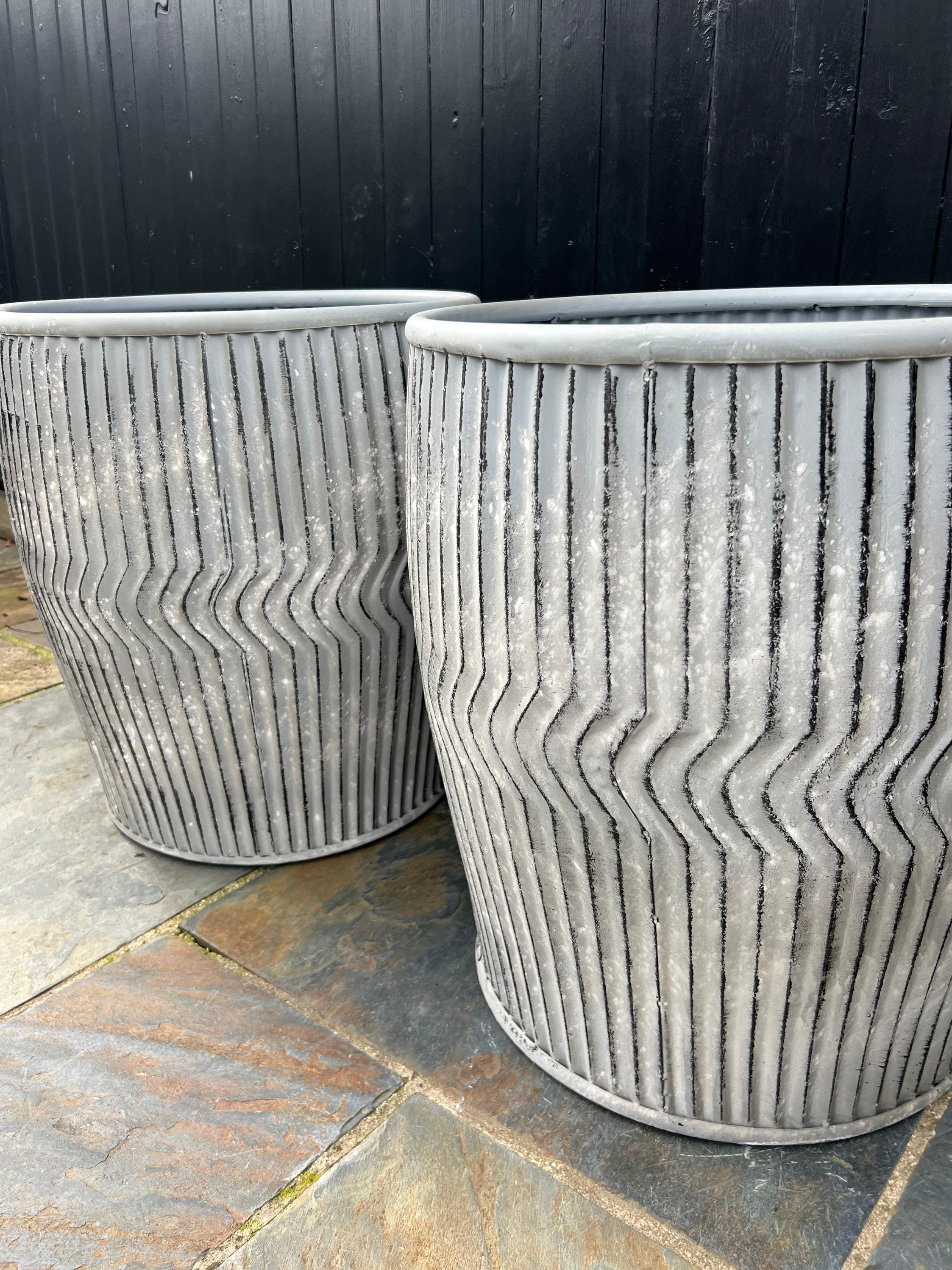 Large Dolly Tub (price per Tub) 55 H X 48 Diameter (chevron ...