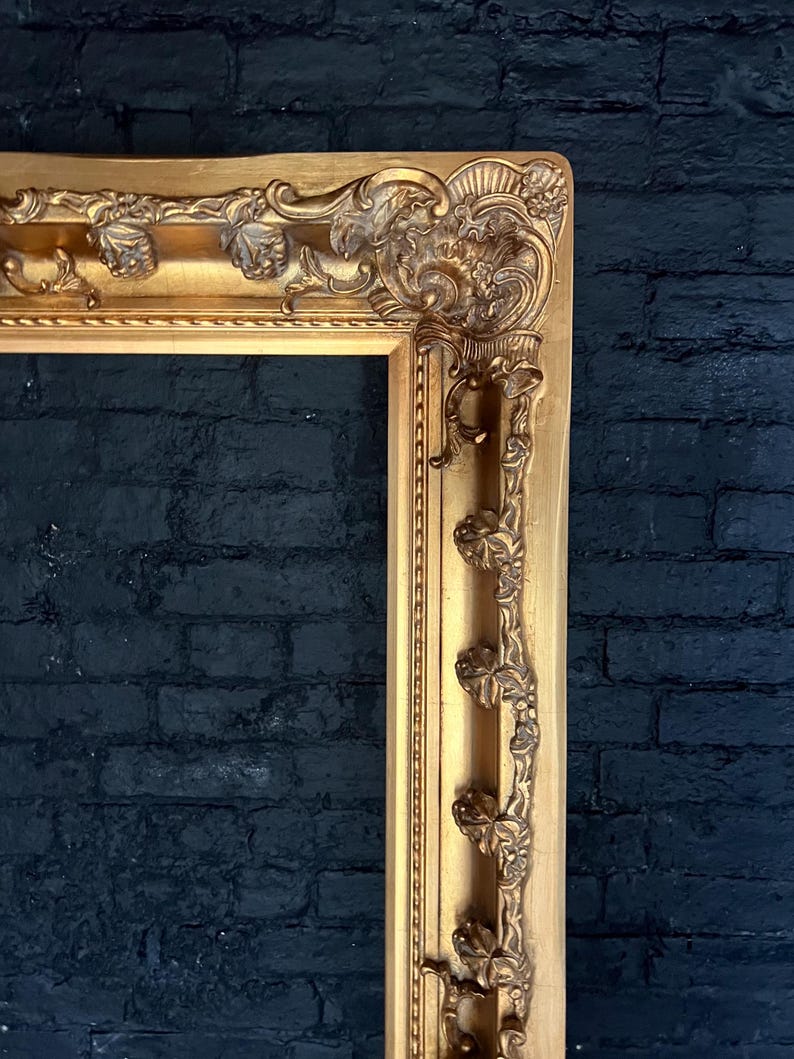6 X 4 Ft Extra Large Gold Frame Extra Large Ornate Frames/ Oversize ...