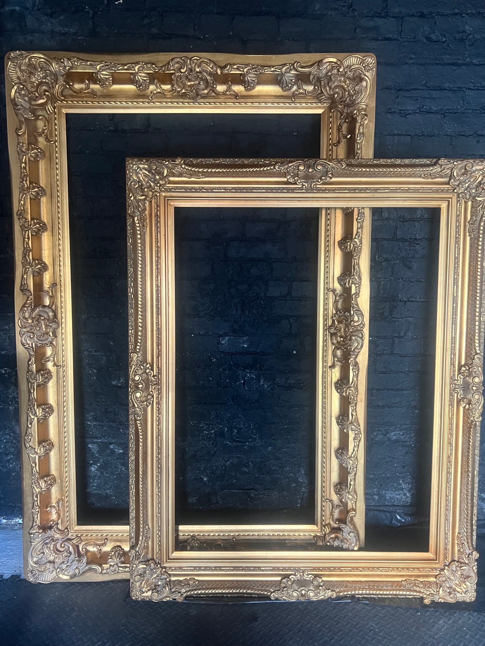 Extra Large Ornate Gold Frames – Vintage Decorative Wall Art (3x4ft to ...