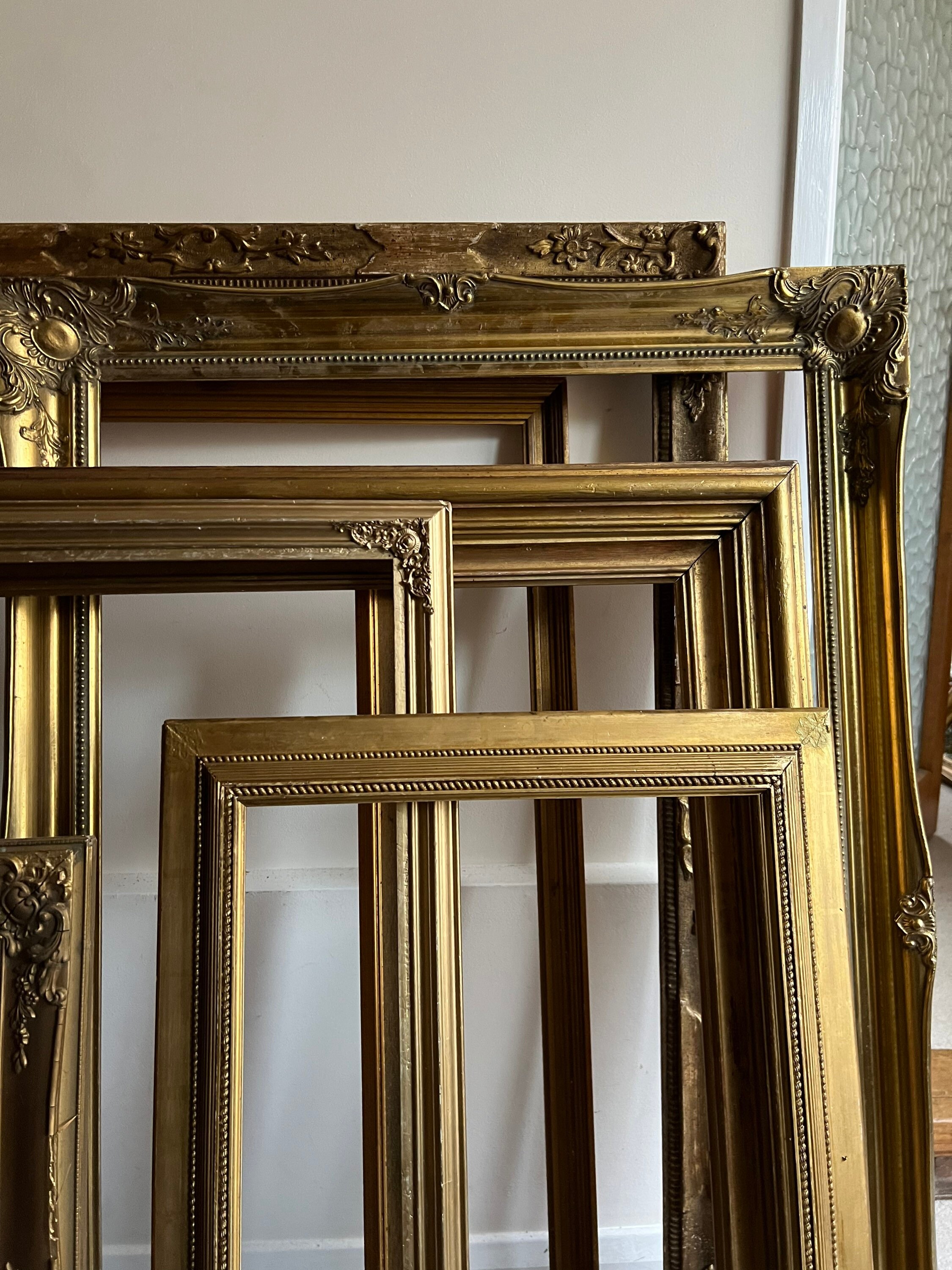 1 X Large Gilt Frame - Decorative Frame / Gilt Frame / Ornate Frame ...
