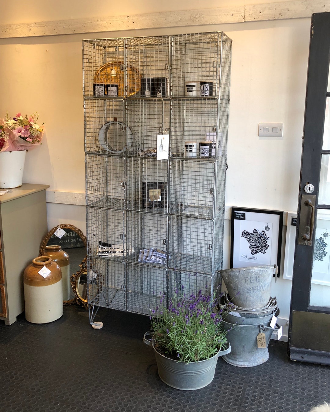 Old Wire Mesh Lockers - Sourcing Service - Etsy