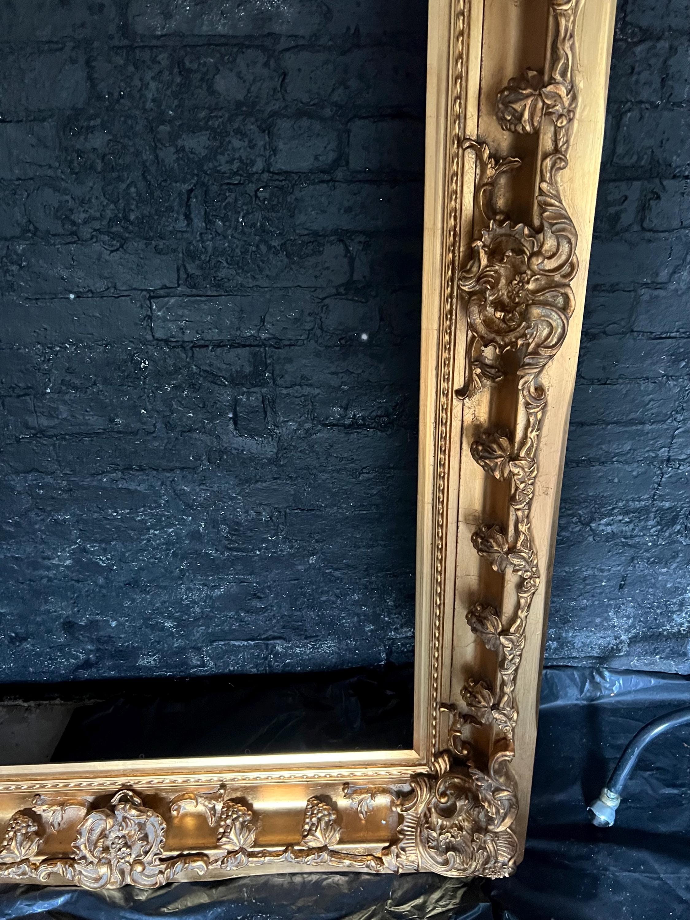 6 X 4 Ft Extra Large Gold Frame Extra Large Ornate Frames/ Oversize ...