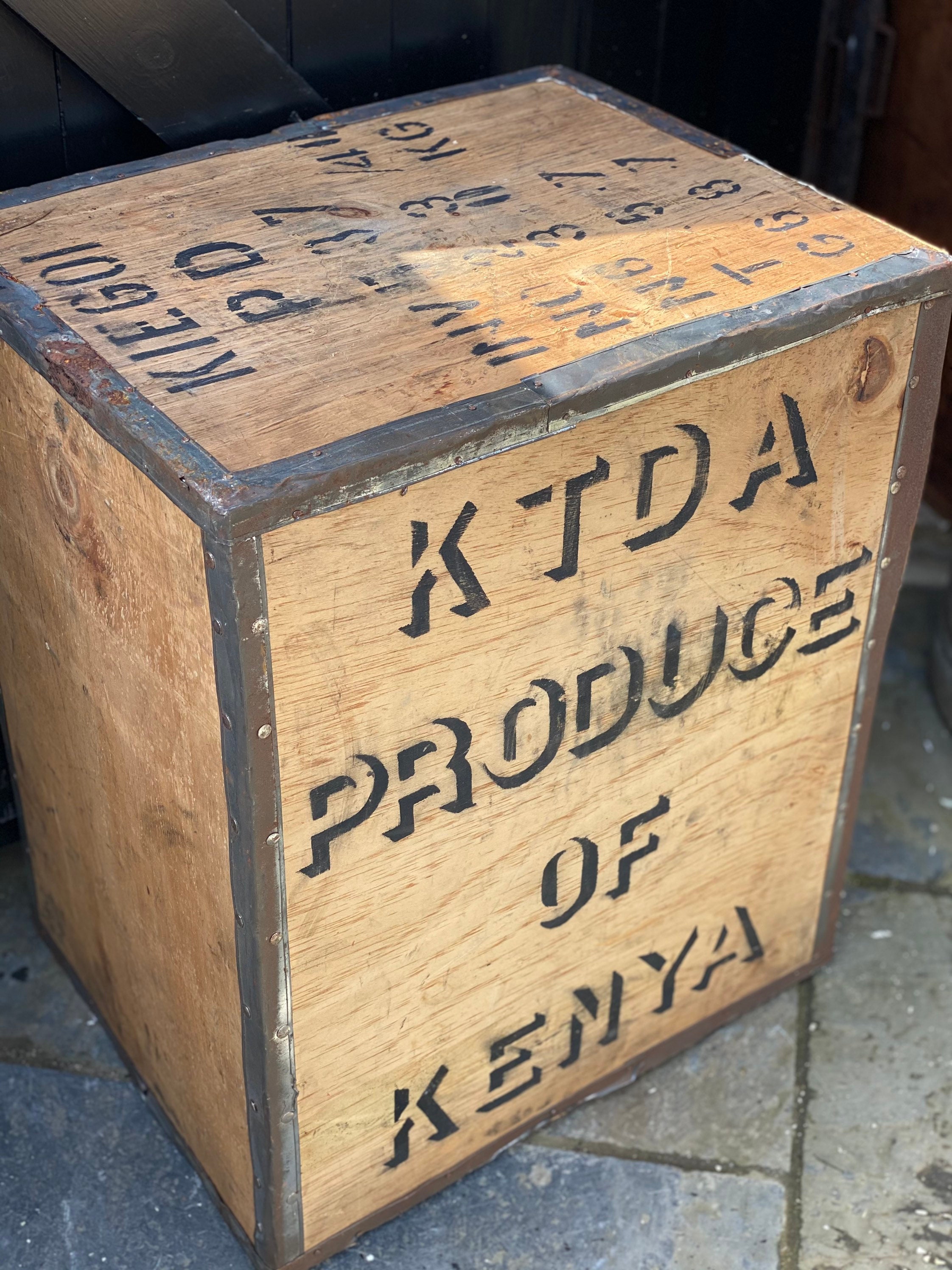 Tea Crates / Tea Chest / Large Crate - Etsy UK