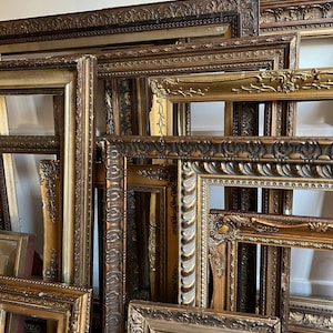 1-3 Pcs Gold Picture Frames / Ornate Gold Frames / Gallery Wall Frames ...