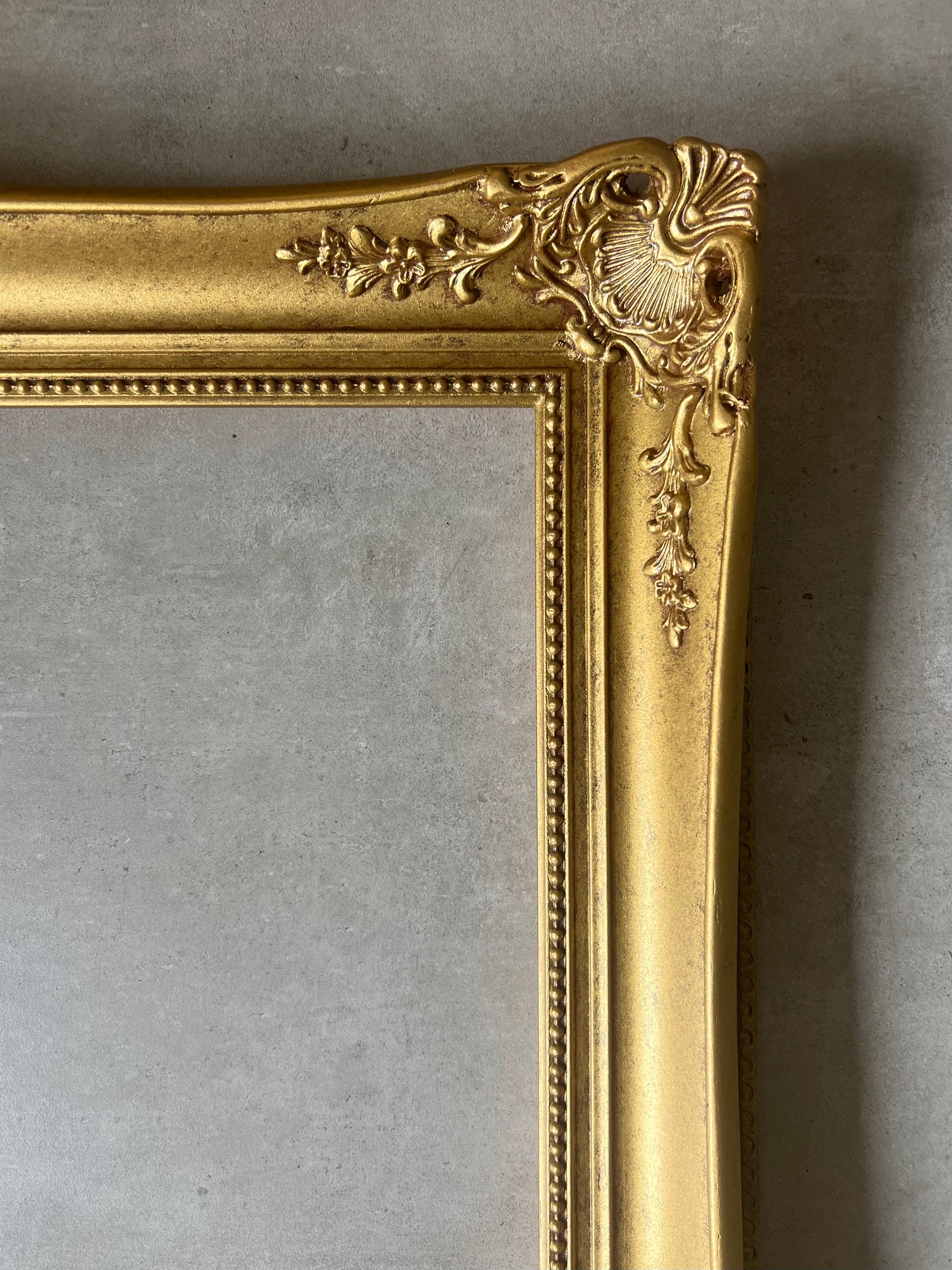 30 X 40 “ Extra Large Gold Frame Decorative Frame / Gilt Frame ...