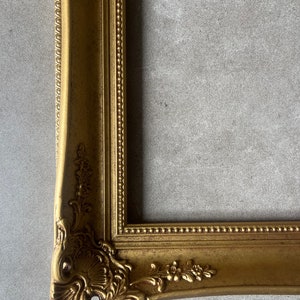30 X 40 “ Extra Large Gold Frame Decorative Frame / Gilt Frame ...