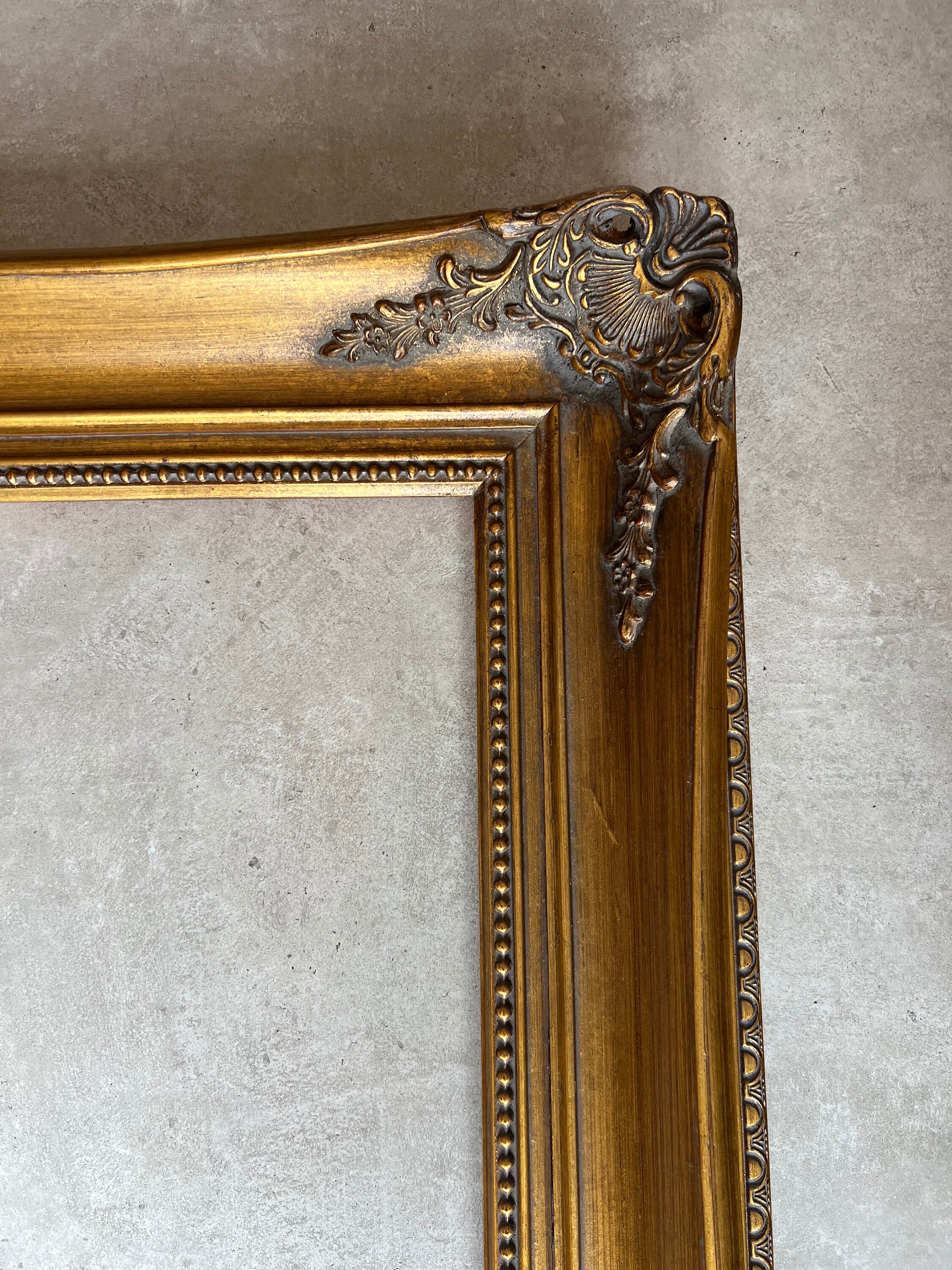 24 X 36 Extra Large Gold Frame Decorative Frames / Gilt Frames ...
