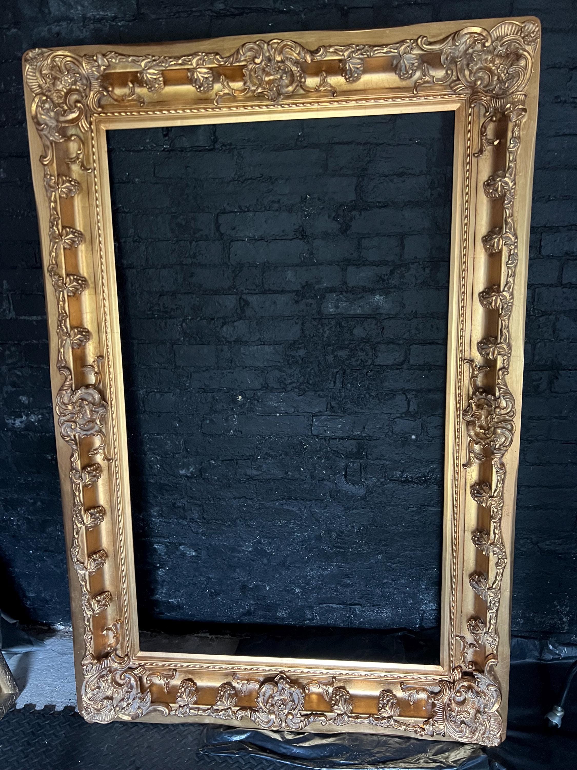 6 X 4 Ft Extra Large Gold Frame Extra Large Ornate Frames/ Oversize ...