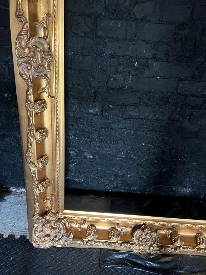 6 X 4 Ft Extra Large Gold Frame Extra Large Ornate Frames/ Oversize ...