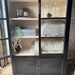 Large Black Glass Display Cabinet - Etsy