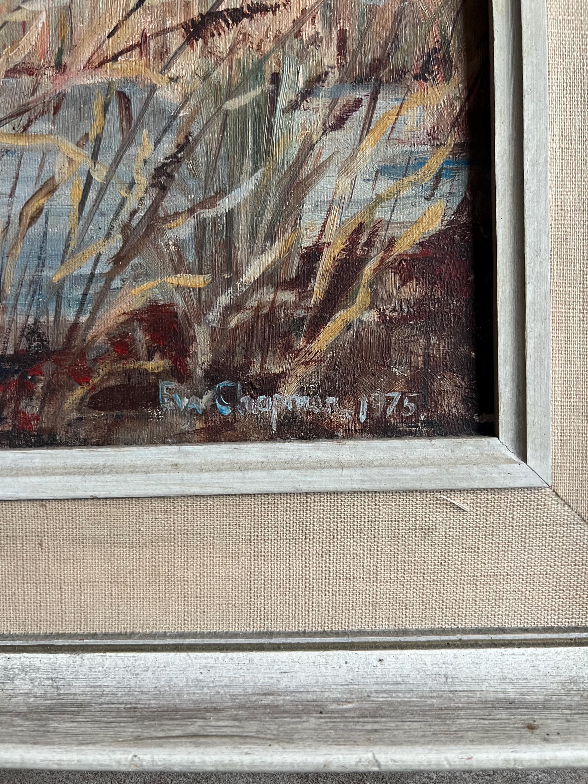 Eva Chapman Oil Painting 1975 in Original Frame - Southwold - Etsy