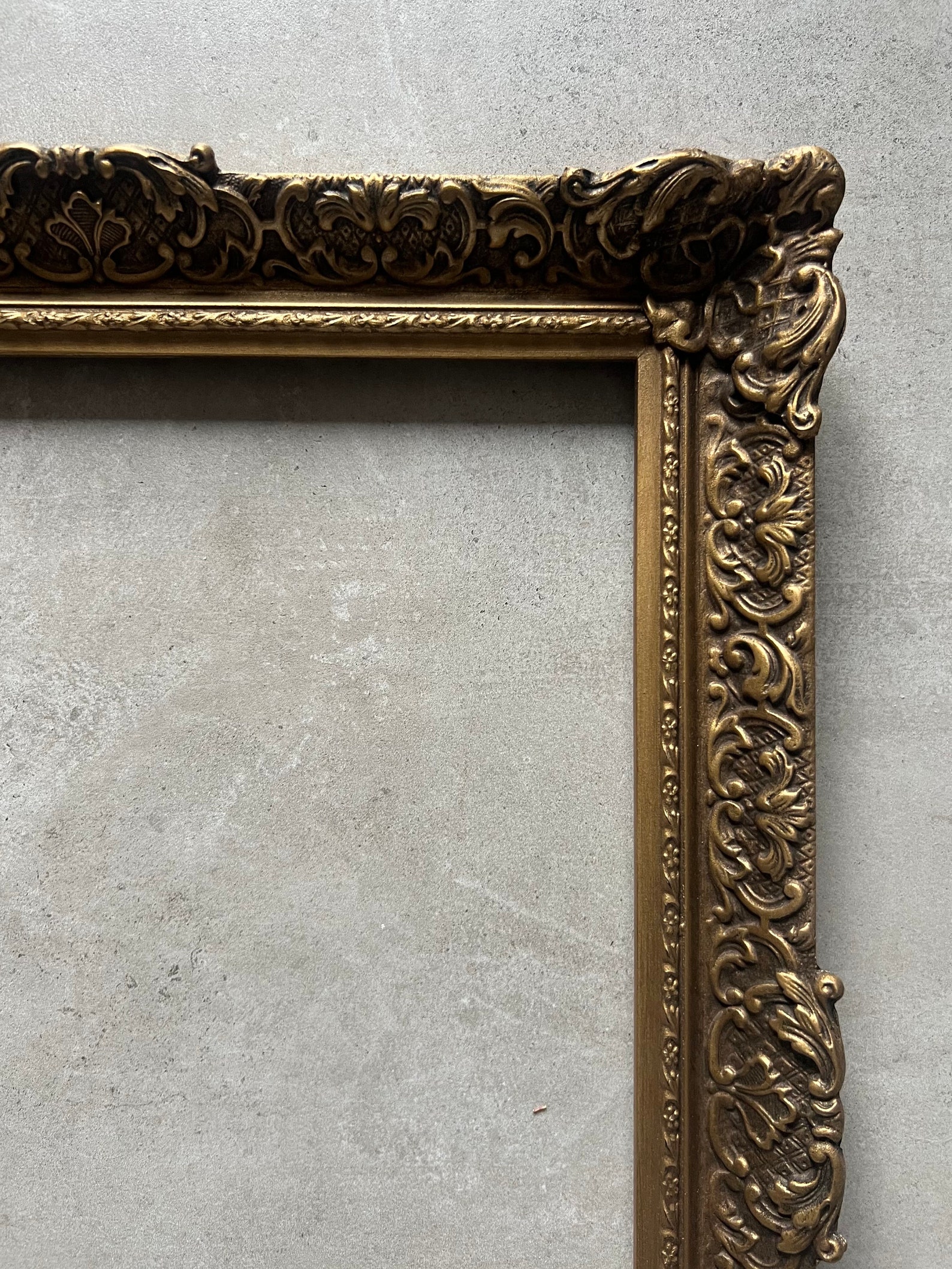 Antique Gold Victorian Ornate Frame – Handmade Traditional Style Mirror ...