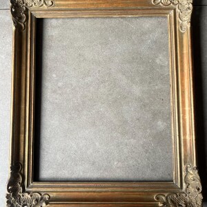 15 X 18 French Decorative Frame/ Swept Frame Decorative Frame / Gilt ...