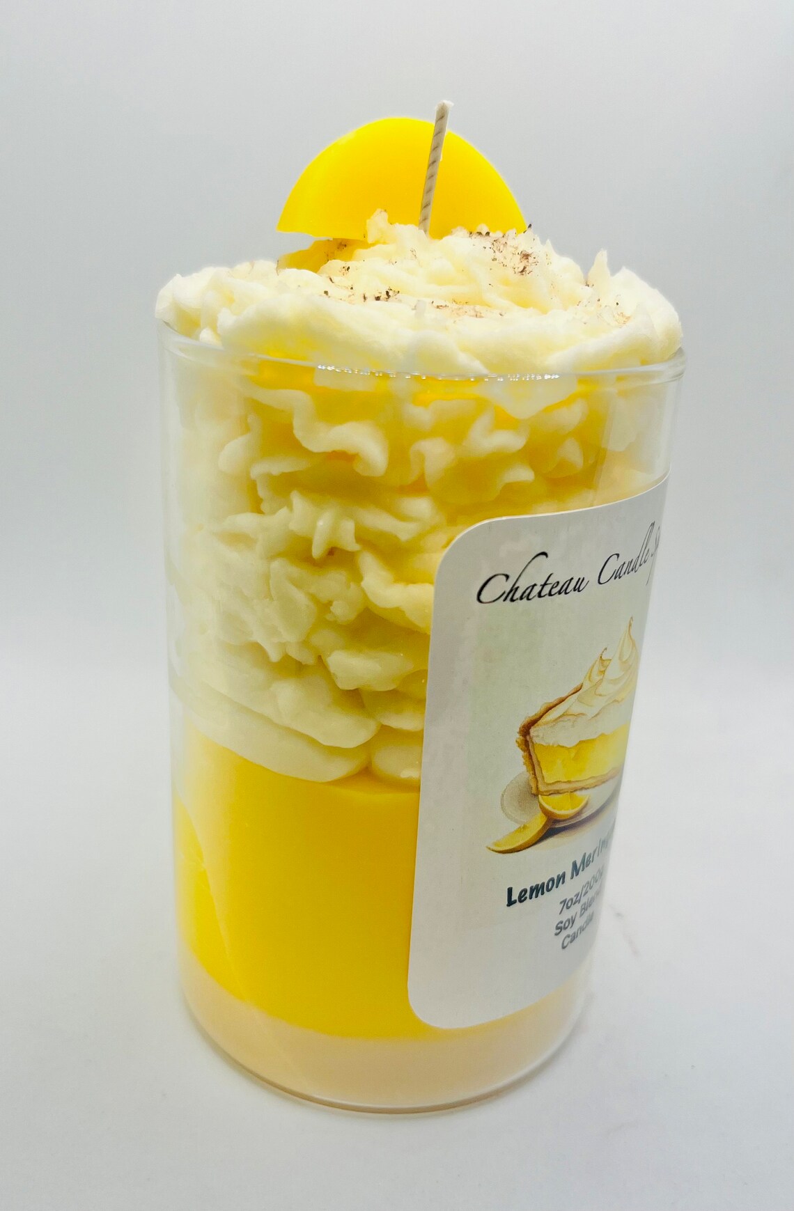 Lemon Meringue Pie Candle for the Foodies Candles That Look Like Food ...