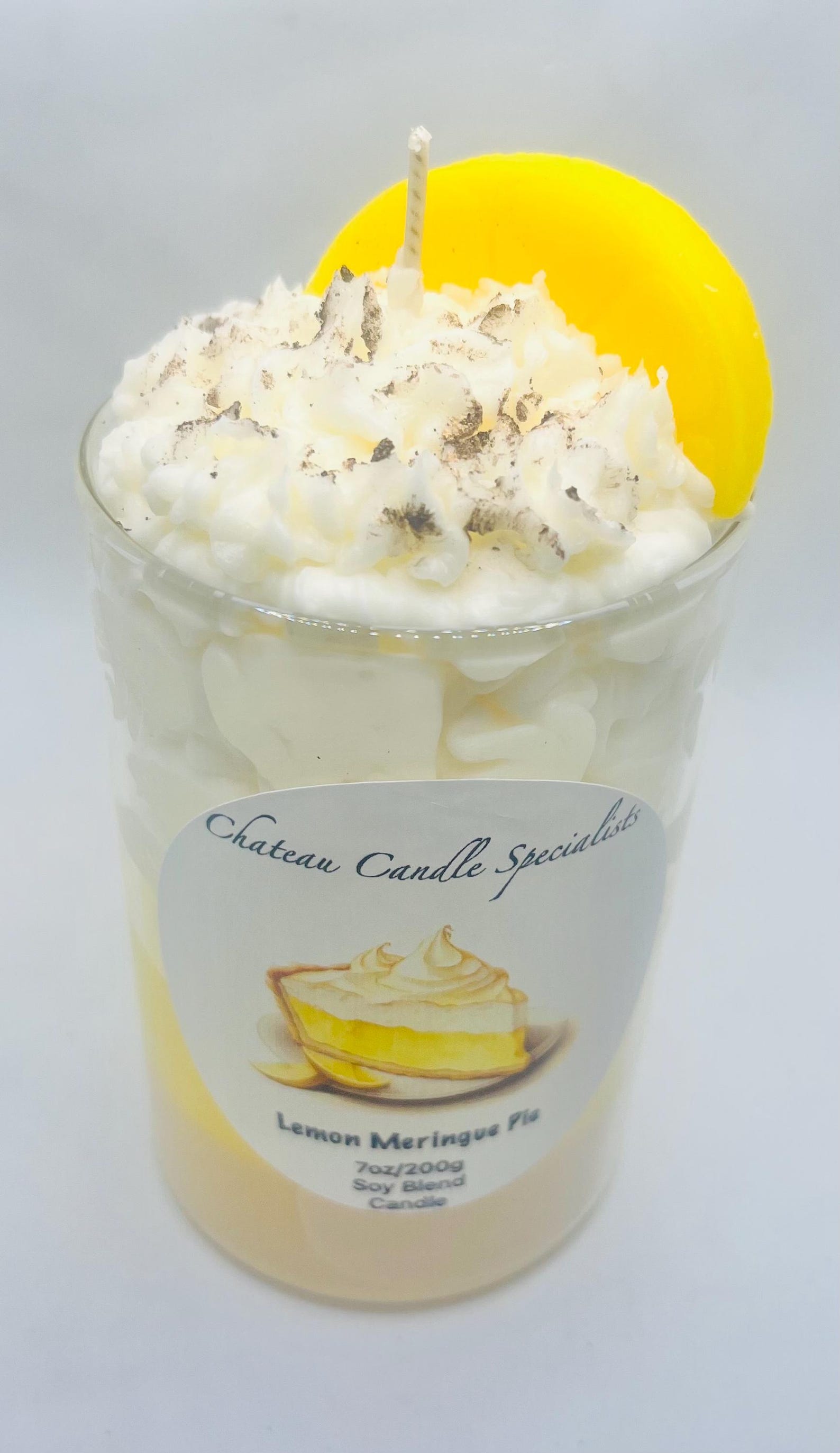 Lemon Meringue Pie Candle for the Foodies Candles That Look Like Food ...