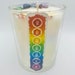 Chakra Cande Crystal Candle Align Your Chakra Meditation Candle Relax ...