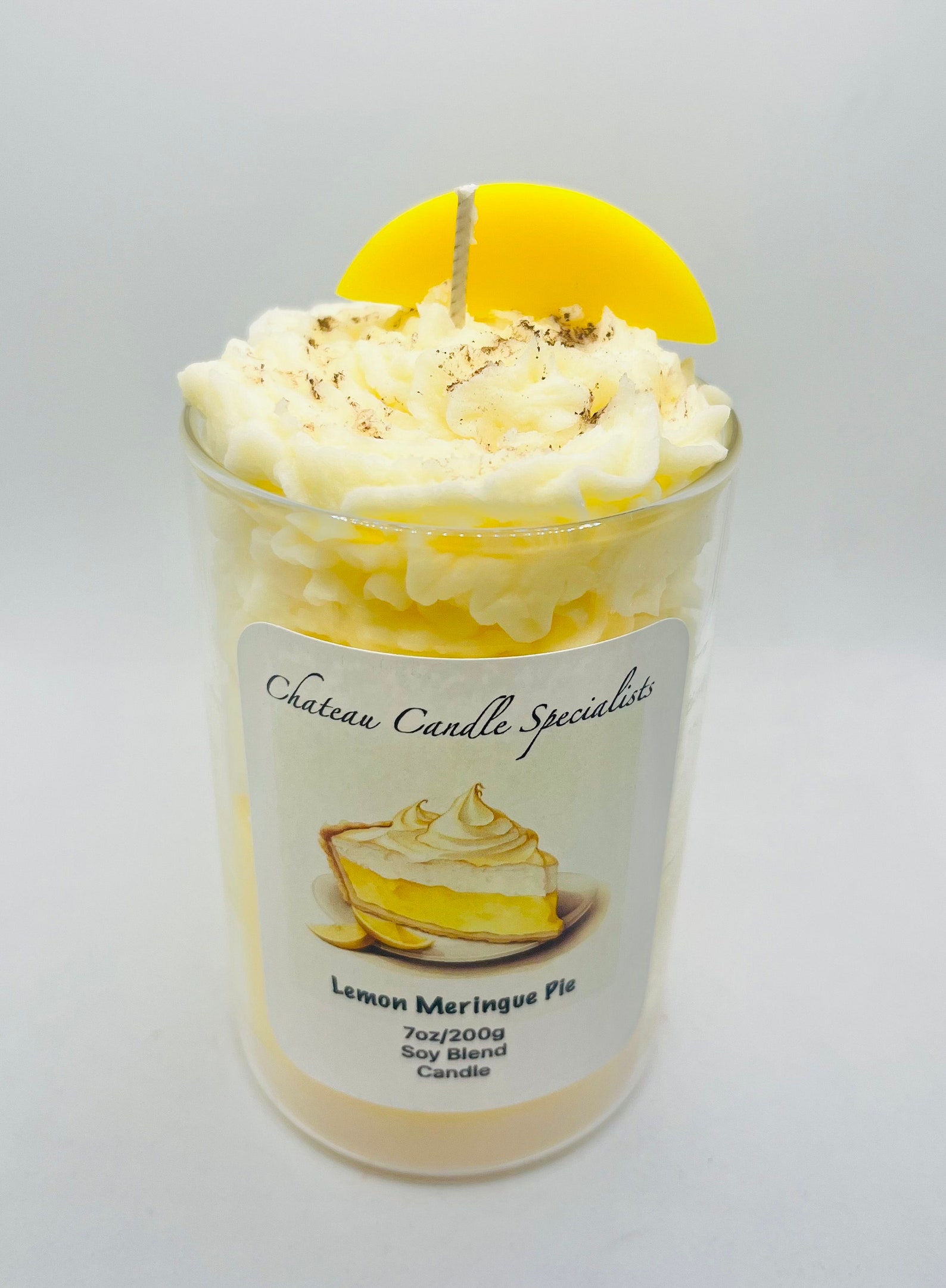 Lemon Meringue Pie Candle for the Foodies Candles That Look Like Food ...