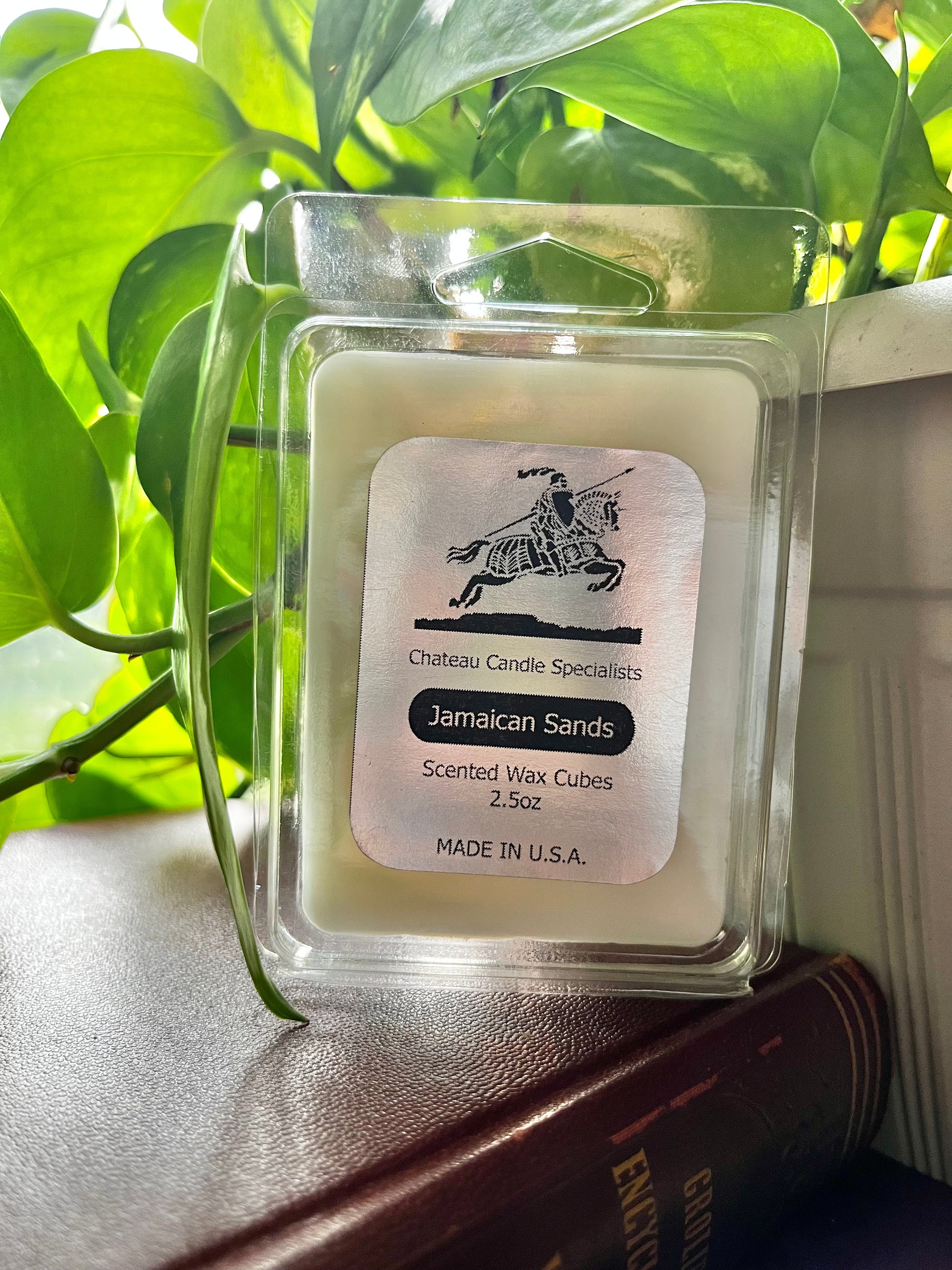 Jamaican Sands Candle Frosted Glass Custom Scwnted Candle Highly ...