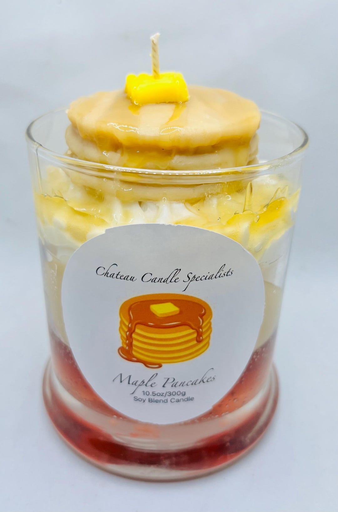 Maple Pancakes Candle: 10.5oz Breakfast Food Candle - Etsy
