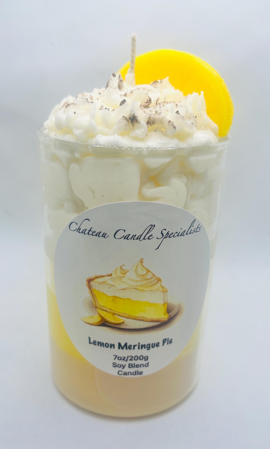 Lemon Meringue Pie Candle | for the Foodies | Candles That Look Like ...