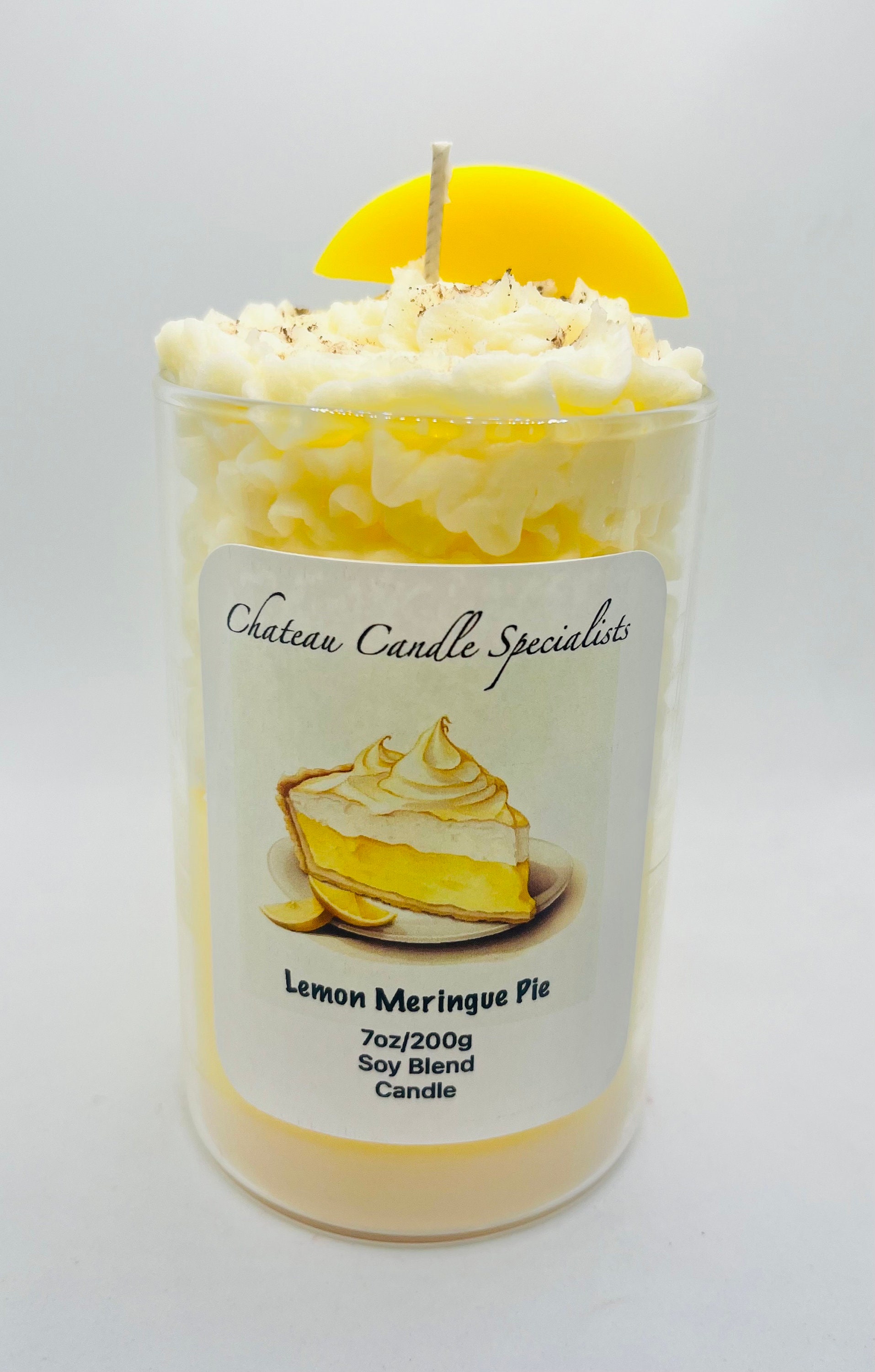 Lemon Meringue Pie Candle for the Foodies Candles That Look Like Food ...