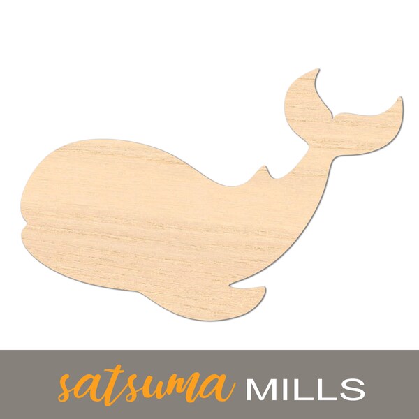 Whale Wood Cutout - Etsy