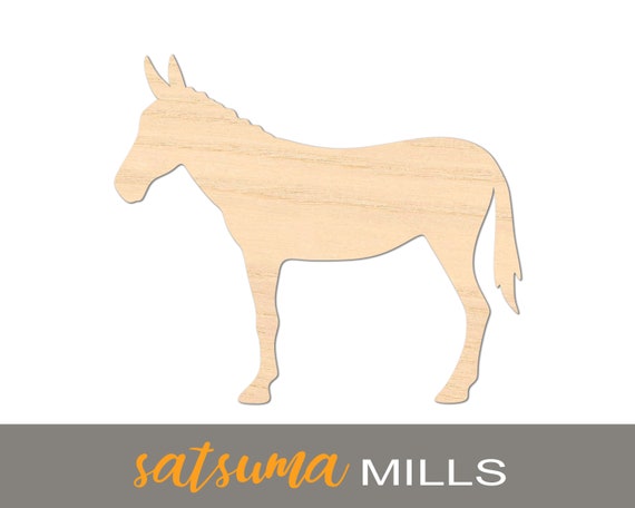 Mule Laser Cutout DIY Crafts Decor & Gifts Multiple Size | Etsy