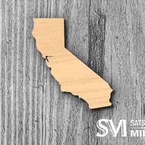 California Laser Cutout; DIY Crafts, Decor, & Gifts, Multiple Size ...