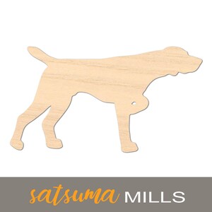 German Shorthaired Pointer Wood Laser Cutout Volume | Etsy