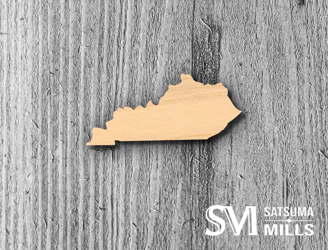 Kentucky Laser Cutout; DIY Crafts, Decor, & Gifts, Multiple Size ...