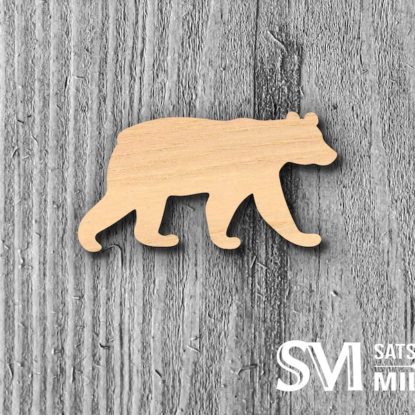 Bear Cutout - Etsy