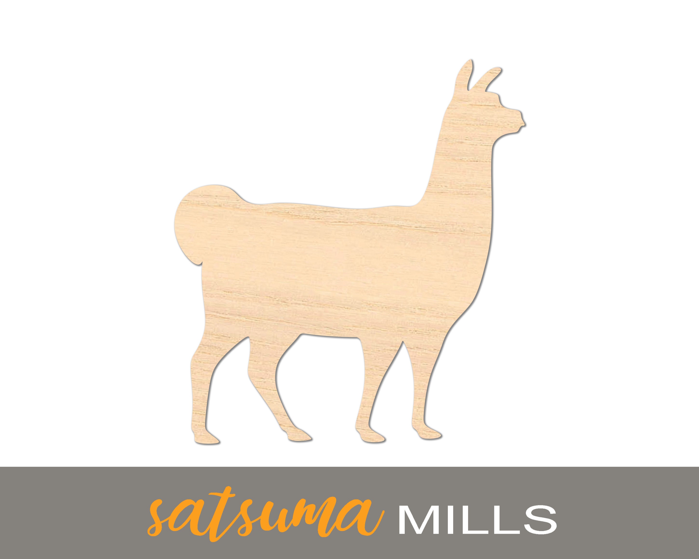 Llama Laser Cutout DIY Crafts Decor & Gifts Multiple Size | Etsy