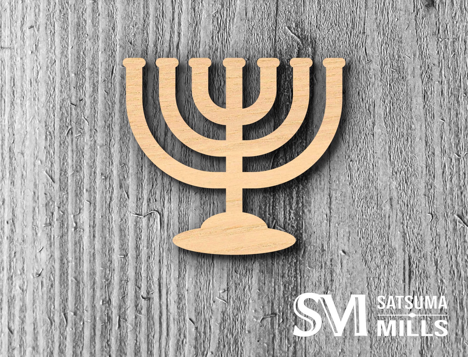 Menorah Laser Cutout DIY Crafts Decor & Gifts Multiple - Etsy