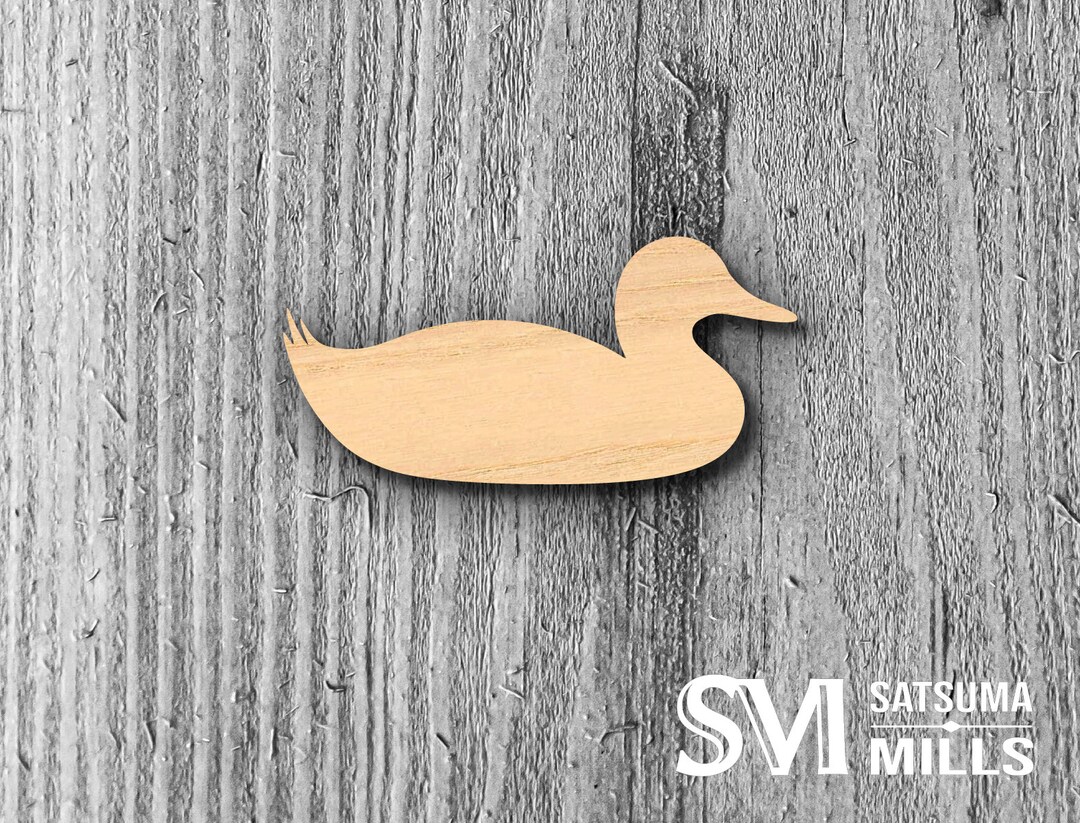 Duck Laser Cutout; DIY Crafts, Decor, & Gifts, Multiple Size Options - Etsy