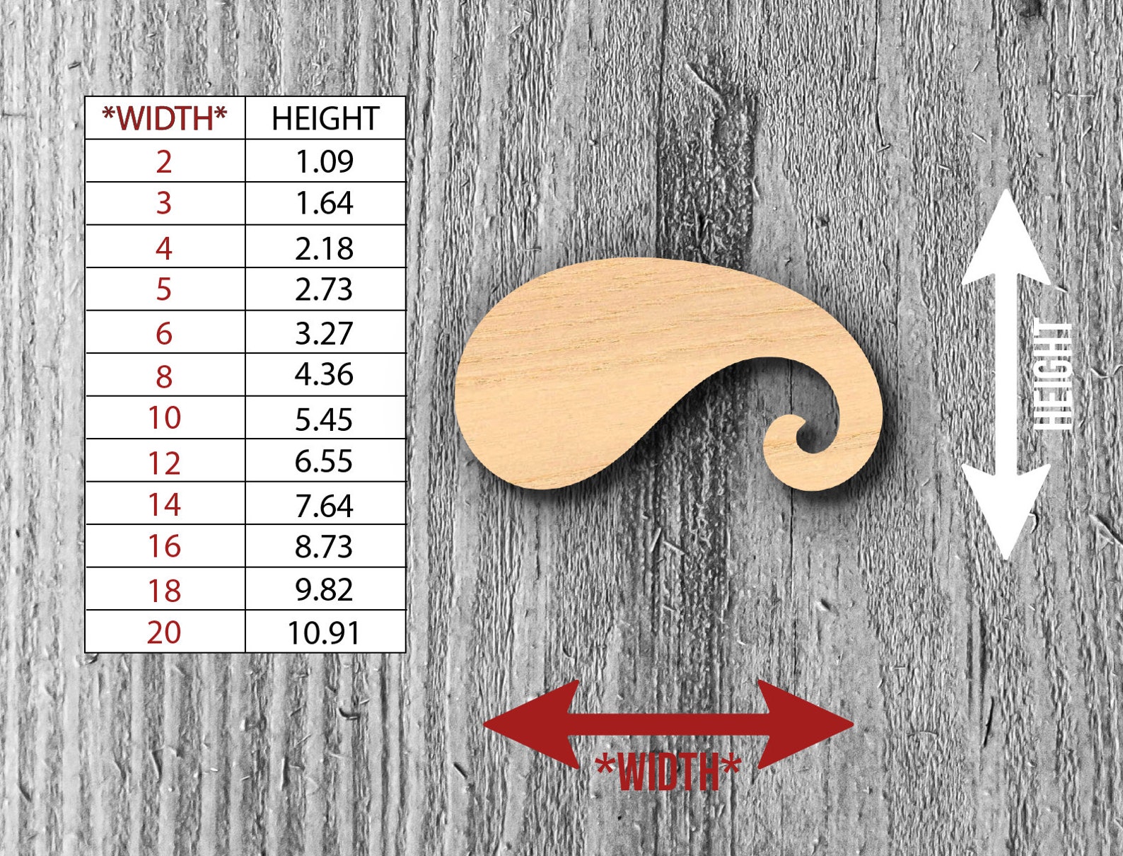 Paisley Laser Cutout DIY Crafts, Decor, & Gifts, Multiple Size Options ...