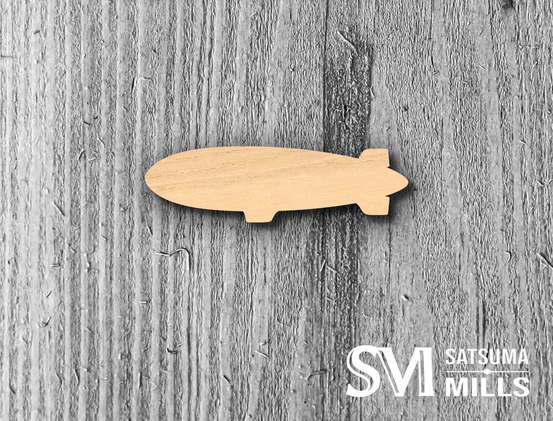Blimp Laser Cutout; DIY Crafts, Decor, & Gifts, Multiple Size Options ...