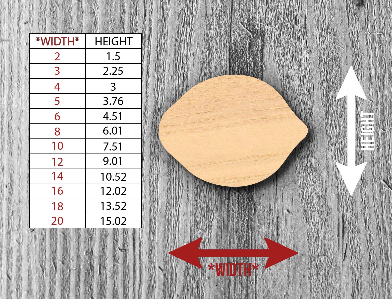 Lemon Laser Cutout DIY Crafts Decor & Gifts Multiple Size - Etsy