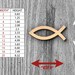 Jesus Fish Wood Laser Cutout; Volume Discounts, DIY Crafts, Decor ...