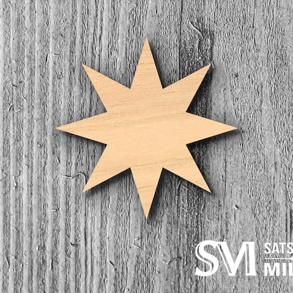 Eight Pointed Star - Etsy