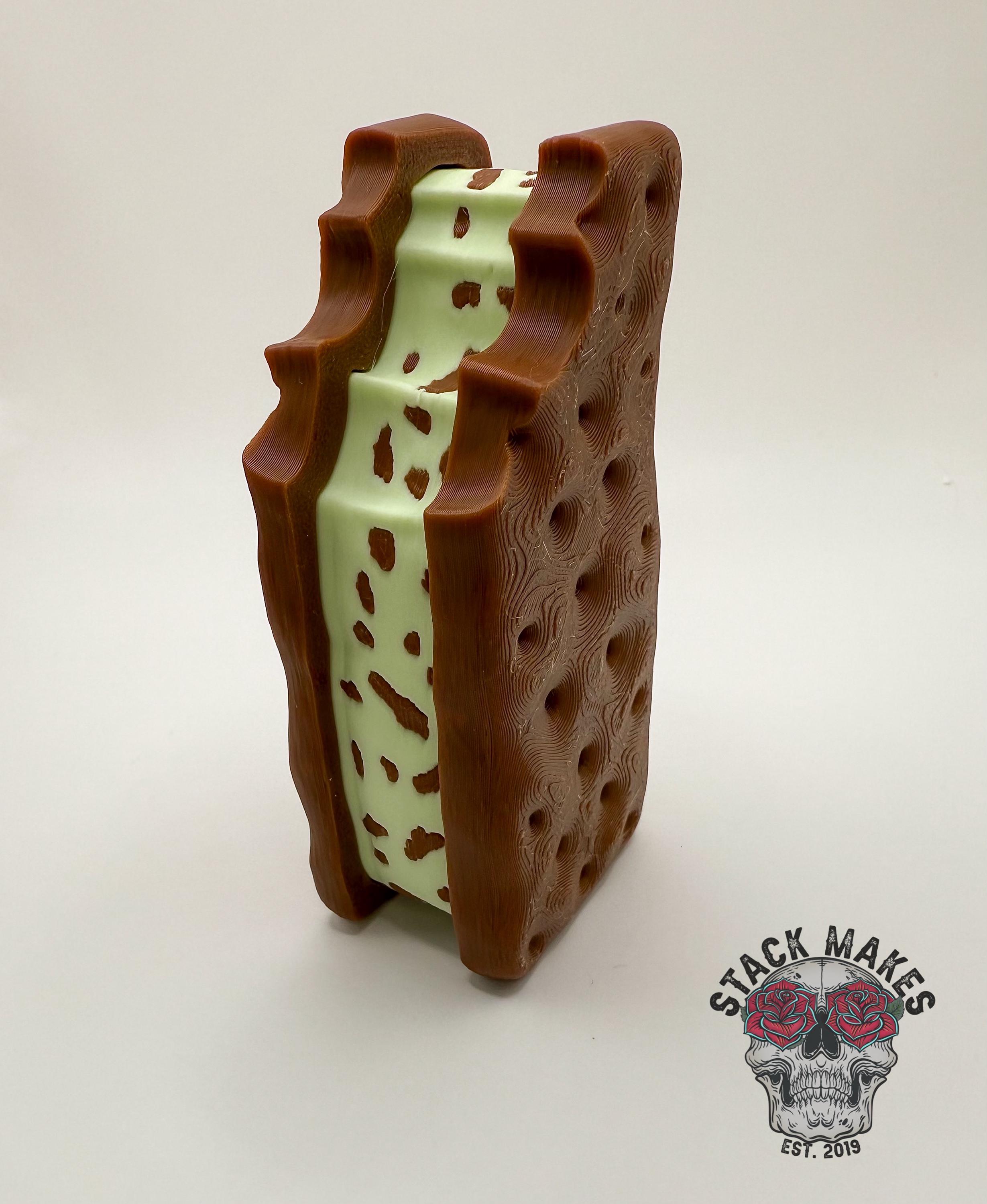 Ice Cream Sandwich Fidget Clicker | Sensory Popper | Cute Dessert ...
