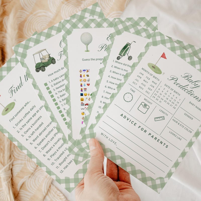 Baby Shower Golf - Etsy