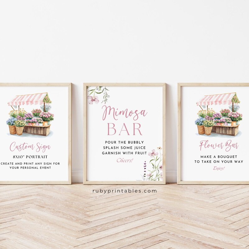 Flower Shop Signs - Etsy