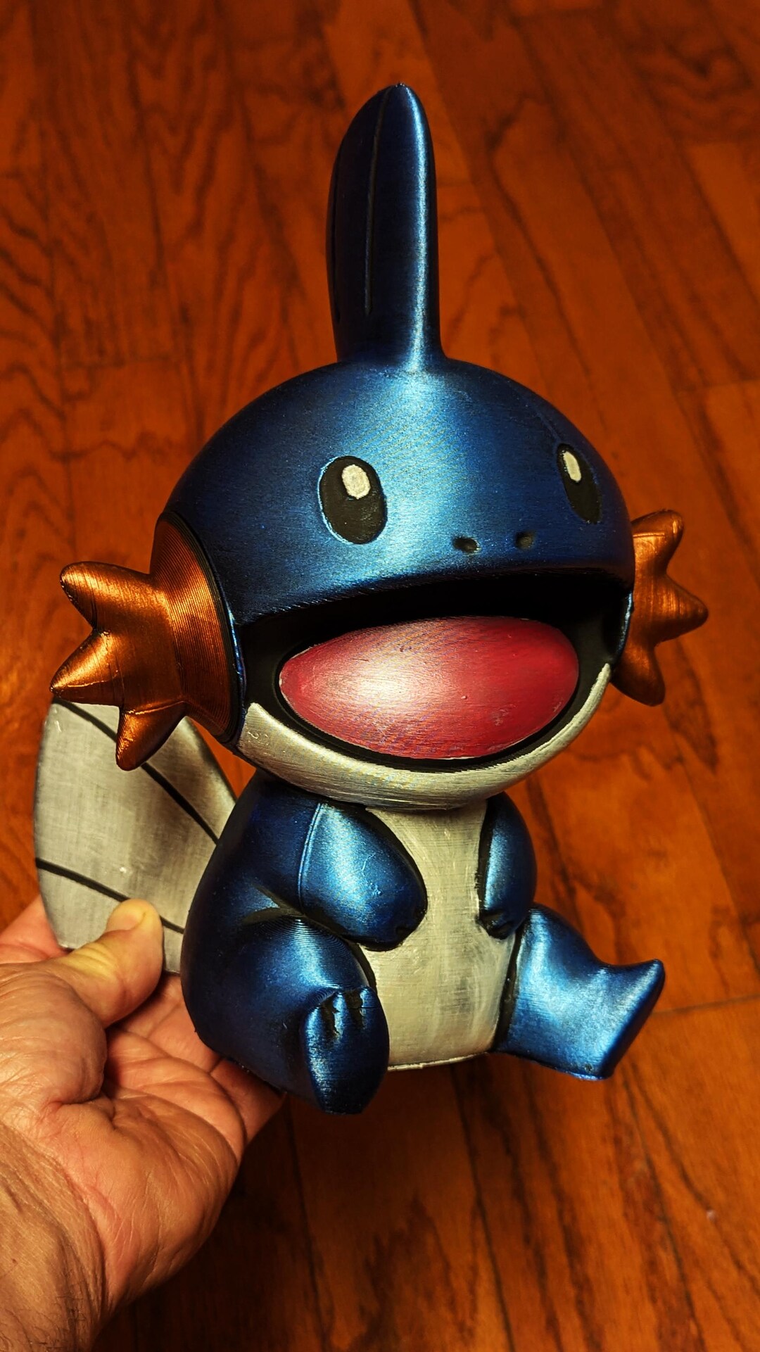 9in Pokemon Mudkip Prop Figure Replica Custom Painted Realistic Artwork ...