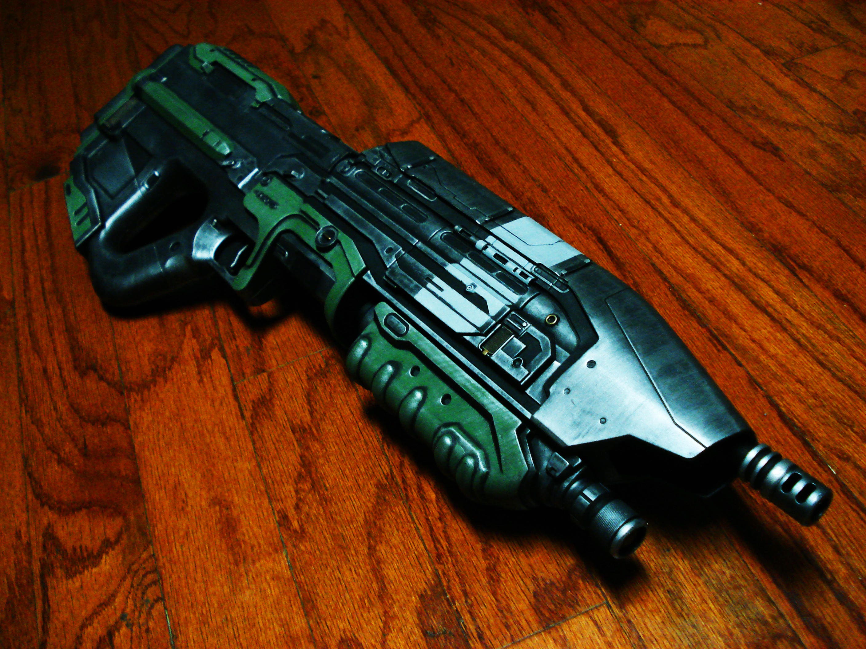 Halo Master Chief UNSC MA5 Blaster Rifle Custom Painted Prop | Etsy