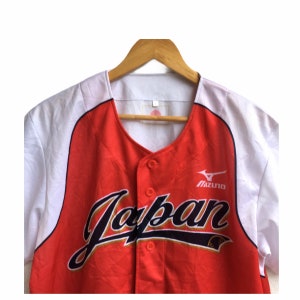 Japan Samurai Blue Baseball Team WBC Supporter Jersey Size L - Etsy
