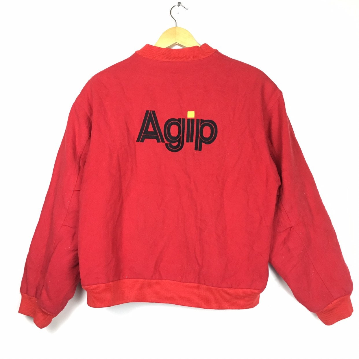 Vtg Agip Ferrari F1 Team Bomber Jacket - Etsy