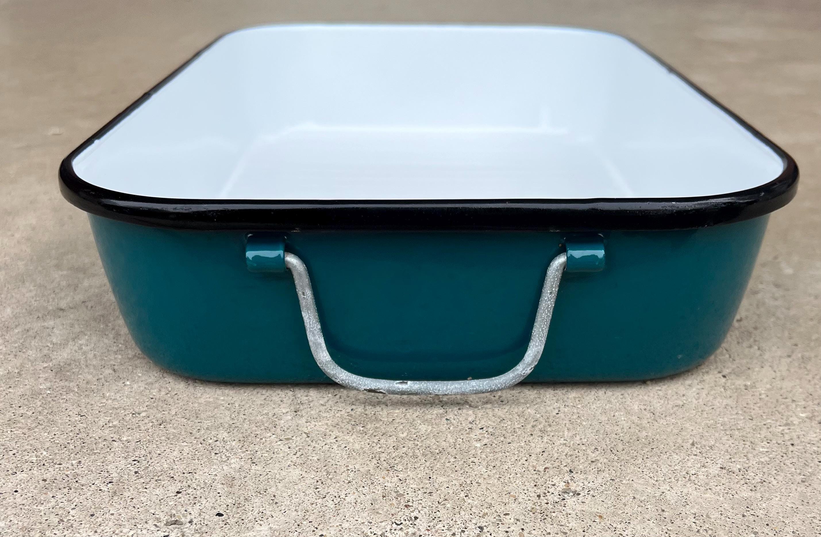 Vintage MCM Mid-century Modern Scandinavian Style Teal & Light Blue ...